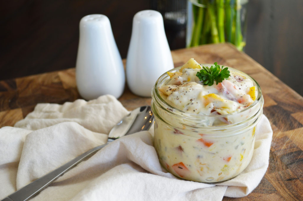 A Traditional Hearty Maritime Clam Chowder for your next Seafood Dinner